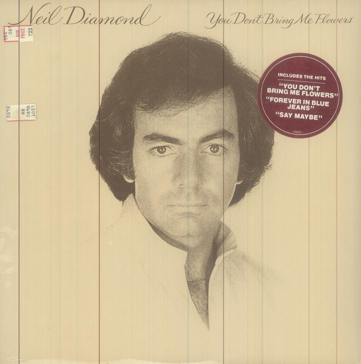 Neil Diamond - You Don't Bring Me Flowers (Vinyl Record) - Walmart.com