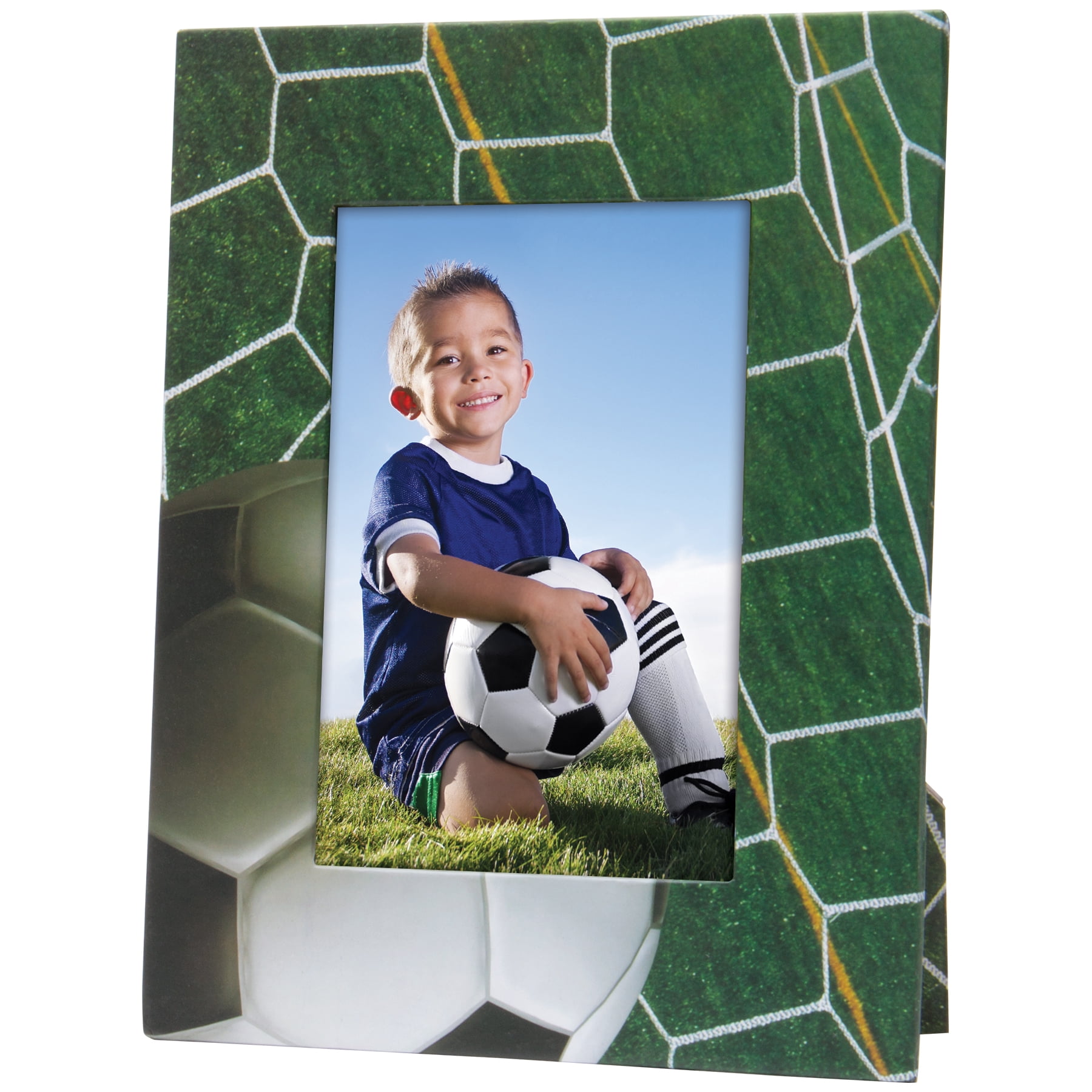 Neil Enterprises Inc. 4" x 6" or 5" x 7" Soccer Paper Picture Frame ...