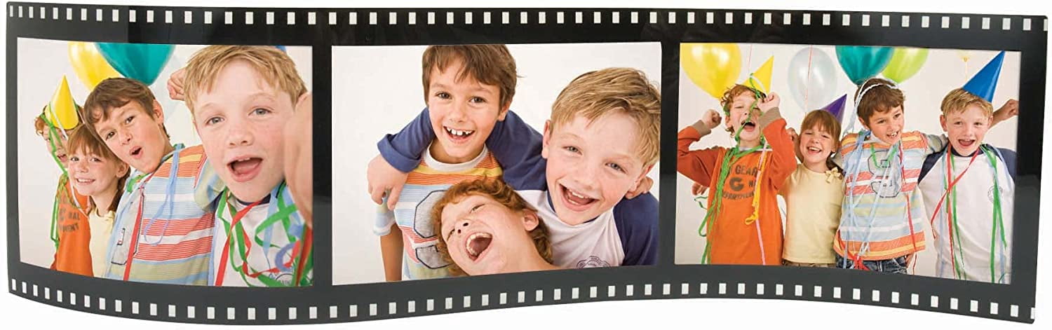 Neil Enterprises Inc. 5" x 3.5" 3-Photo Horizontal Filmstrip Wave ...