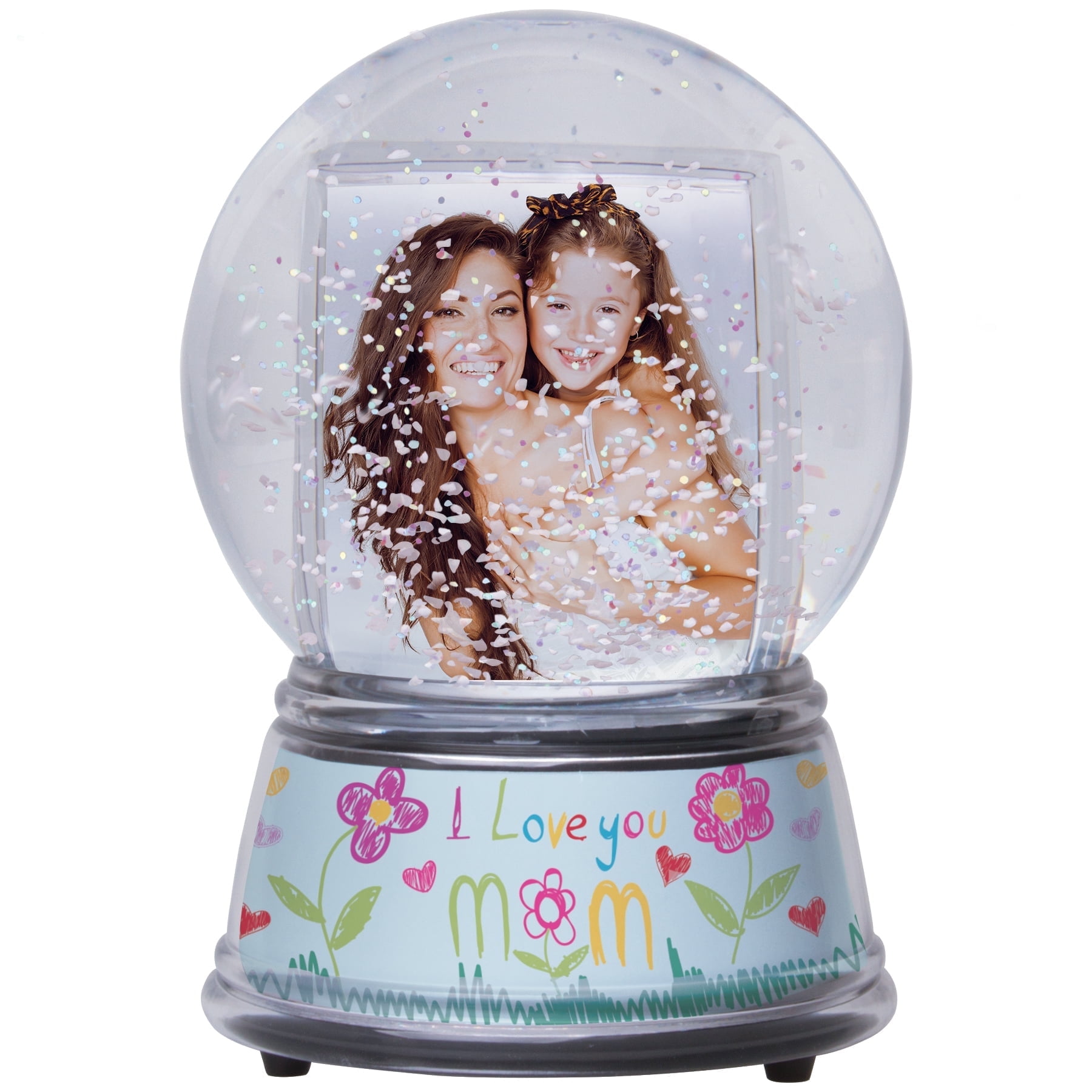 Neil Enterprises Inc. Create Your Own Base Two 2x2.875 Photo Snow Globe ...