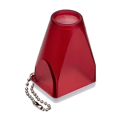 Neil Enterprises Inc. Red Translucent Full Frame Viewer Keychain - Case ...