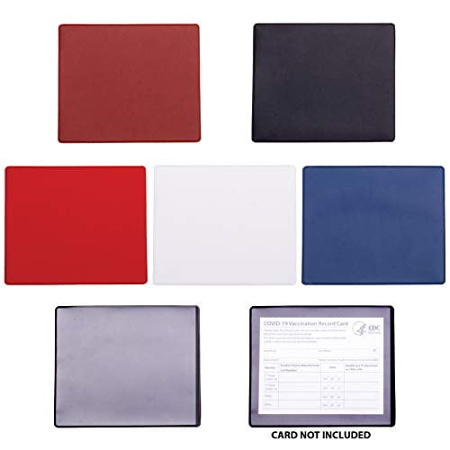 Neil Enterprises Inc. White Vaccine Card Holder - Pack of 100 - Walmart.com