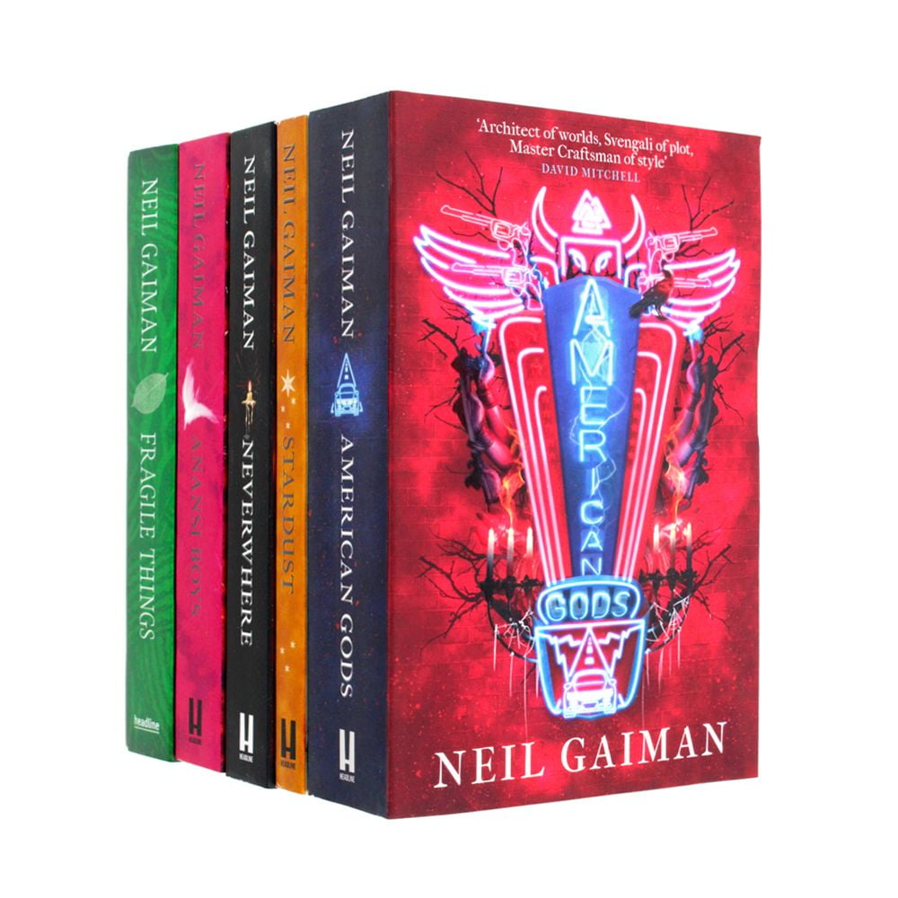 The Neil Gaiman American Gods 5 Books Collection Box Set - Walmart.com