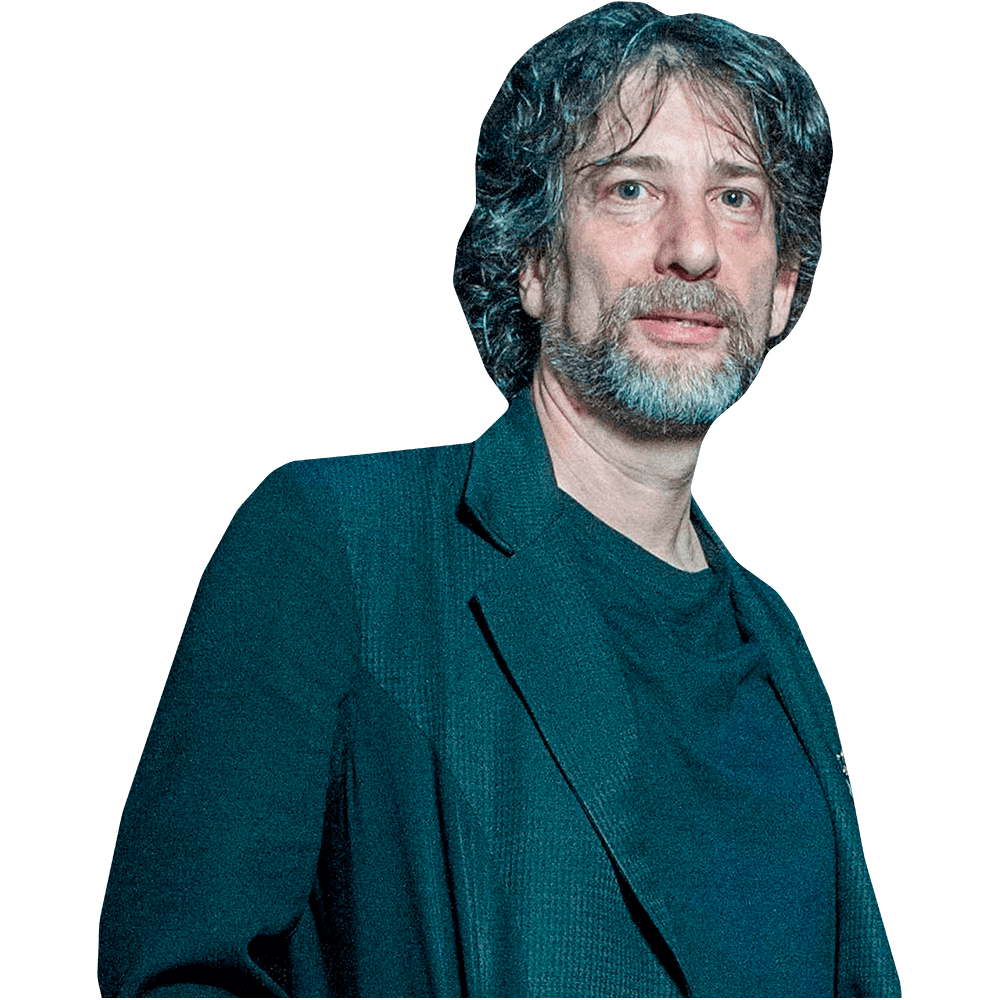 Neil Gaiman (Suit) Half Body Buddy Cutout - Walmart.com