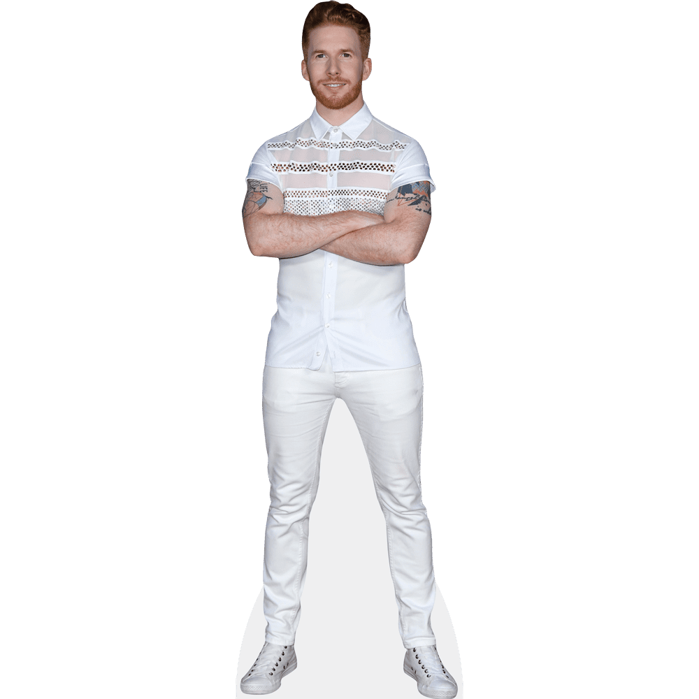 Neil Jones (White Outfit) Lifesize Cardboard Cutout Standee - Walmart.com