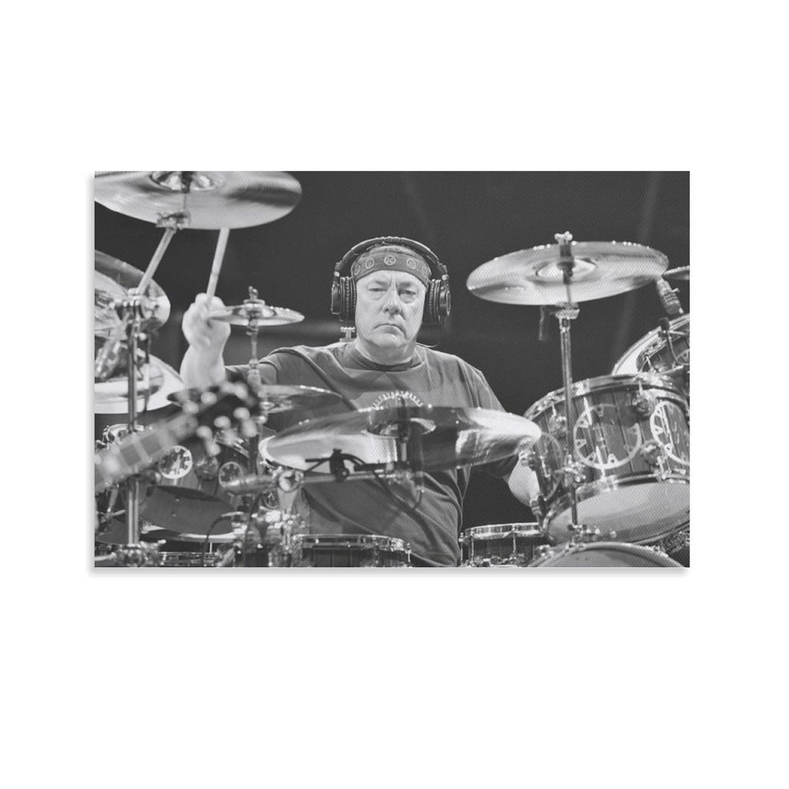 Neil Peart Canvas Poster Painting On Canvas Wall Art Poster Scroll ...