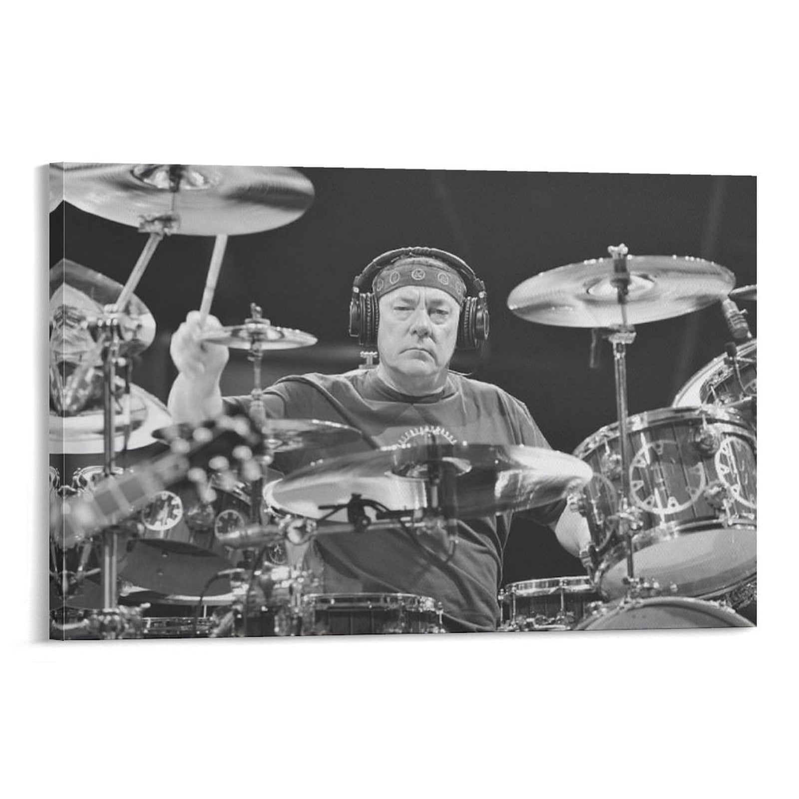 Neil Peart Canvas Poster Room Aesthetic Poster Print Art Wall Painting ...