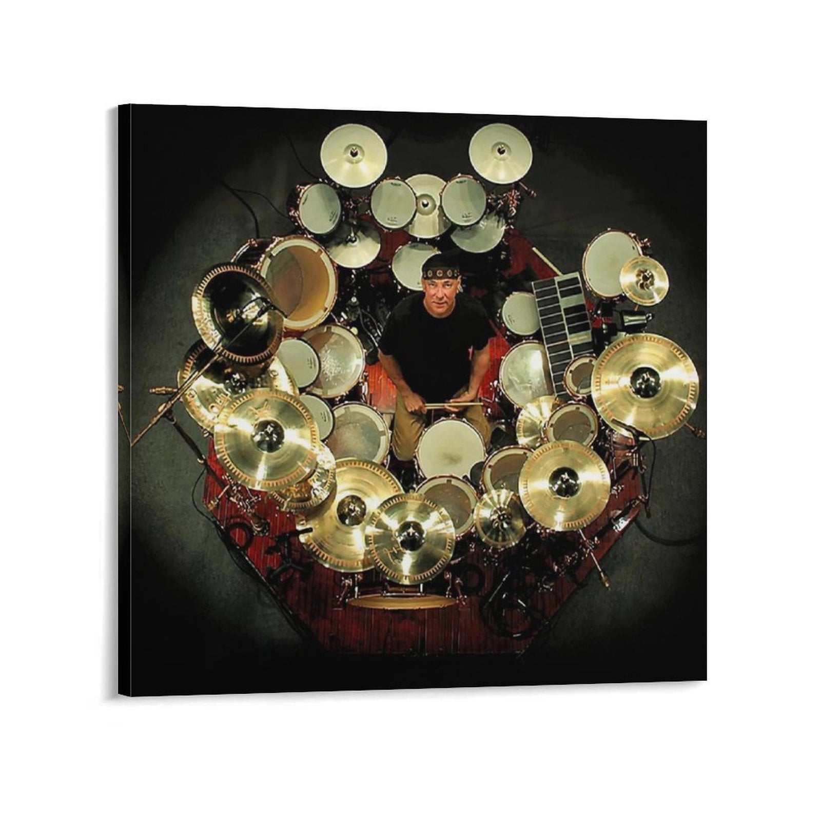 Neil Peart Poster Canvas Wall Art Prints Poster Gifts Photo Picture ...