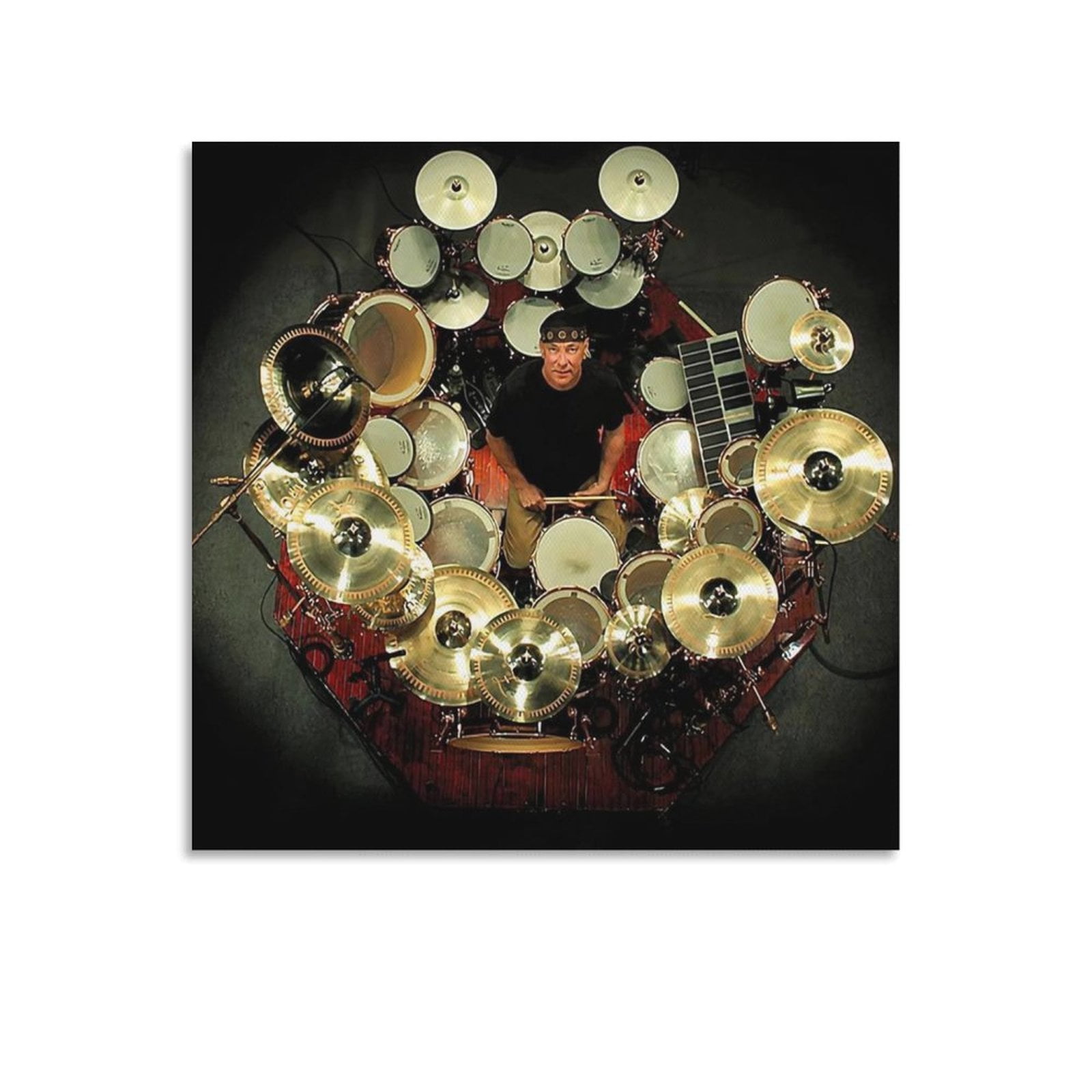 Neil Peart Poster Cool Artworks Painting Wall Art Canvas Prints Hanging ...
