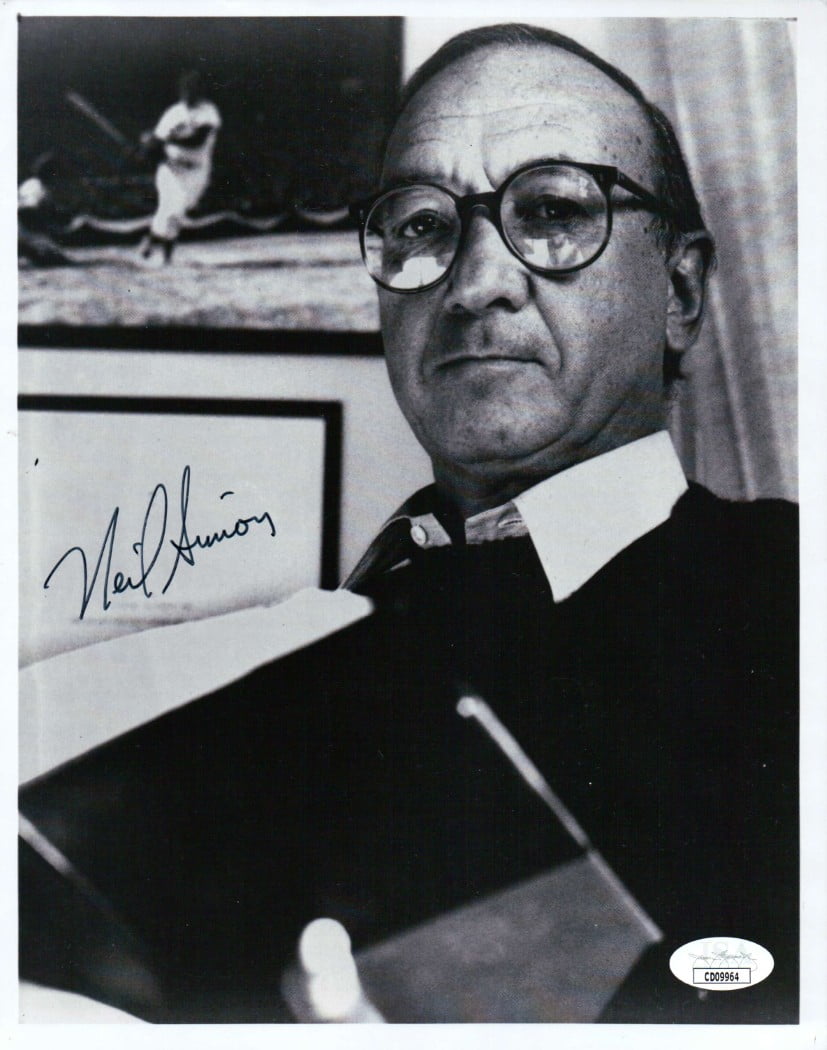 Neil Simon Signed Autographed 8X10 Photo Broadway and Movie Writer JSA ...