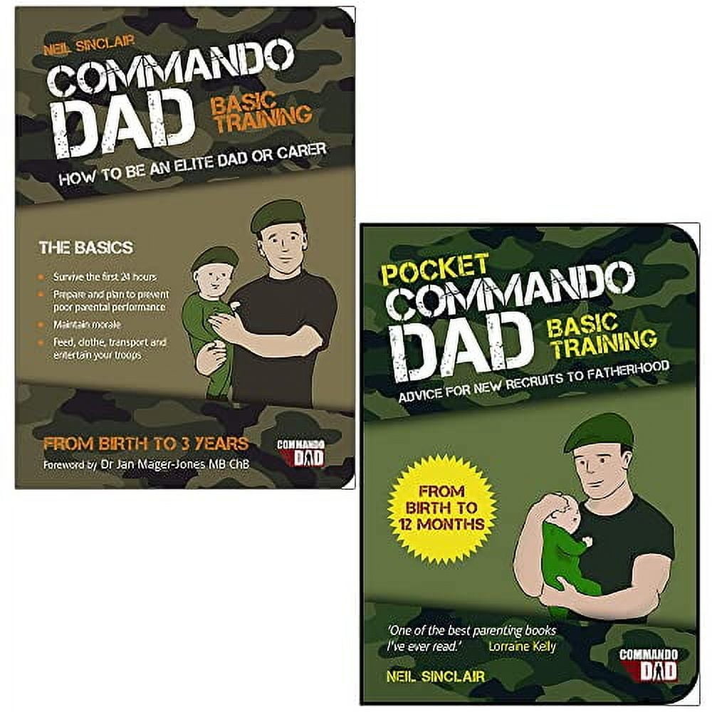 Neil Sinclair Collection 2 Books Set (Commando Dad, Pocket Commando Dad ...