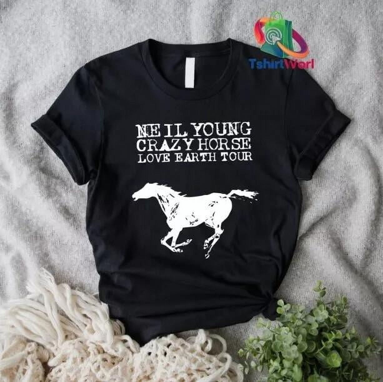 Neil Young Crazy Horse 2024 Tour Concert Shirt gift fans - Walmart.com
