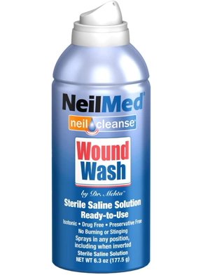 Saline Wound Wash in First Aid - Walmart.com