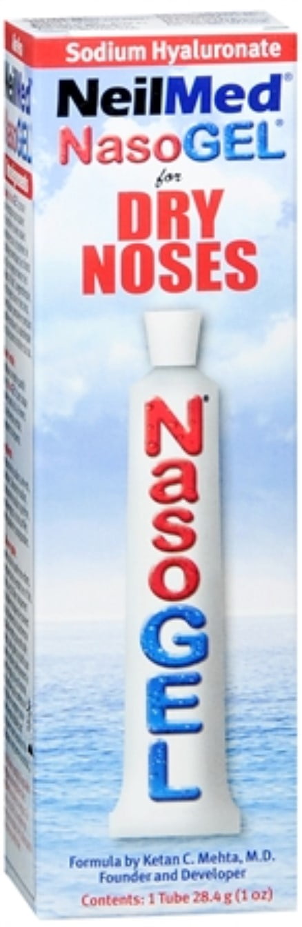 NeilMed NasoGEL for Dry Noses 1 oz (Pack of 4) - Walmart.com