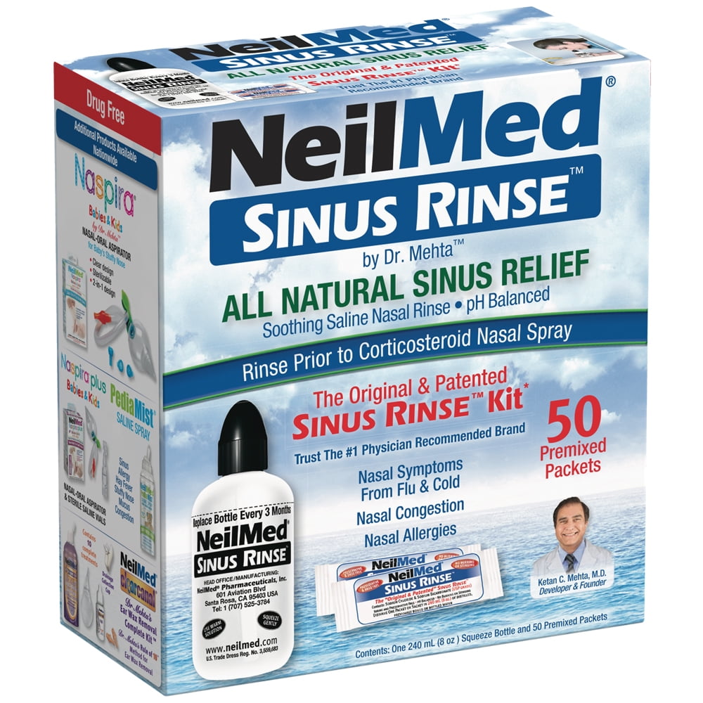 NeilMed Sinus Rinse, 1.0 CT - Walmart.com