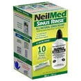 NeilMed Sinus Rinse Extra Large Bottle Kit 16oz with 10 Premixed ...