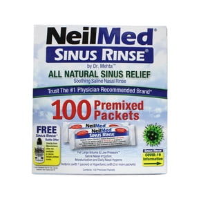 NeilMed, Sinus Rinse Starter Kit, 1 Kit with 5 Premixed Packets ...