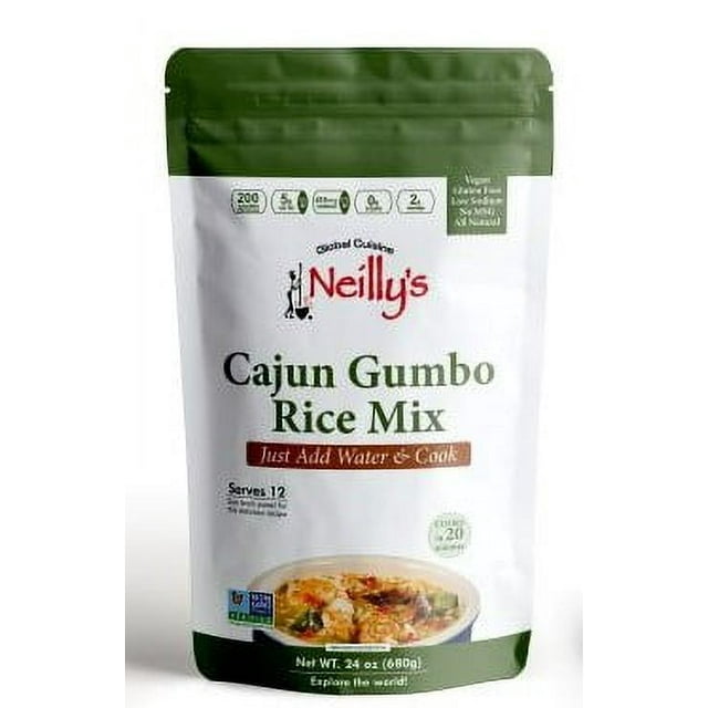 Neilly's 16oz Cajun Gumbo Family Pack Ready-to-Cook Mix. No MSG No ...