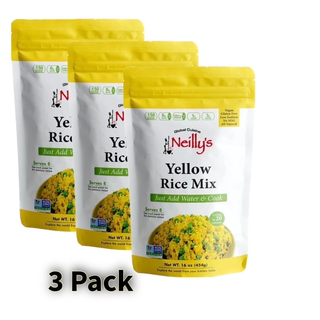 Neilly's Low Sodium Gluten Free Yellow Rice Mix - Turmeric & Herb ...