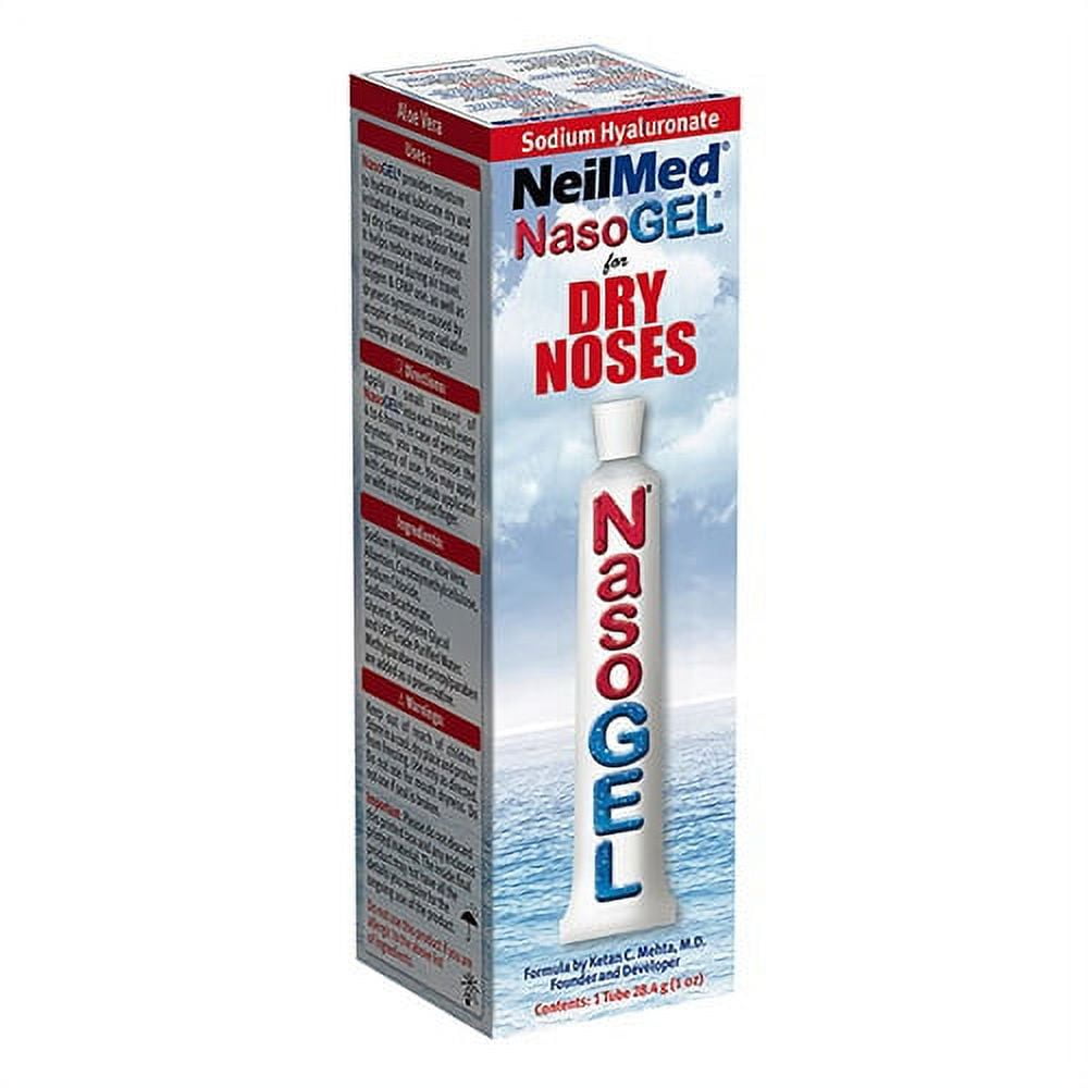 Neilmed Nasogel, Dry Noses Relief, 1 Oz, 3 Pack, Saline Nasal Gel ...