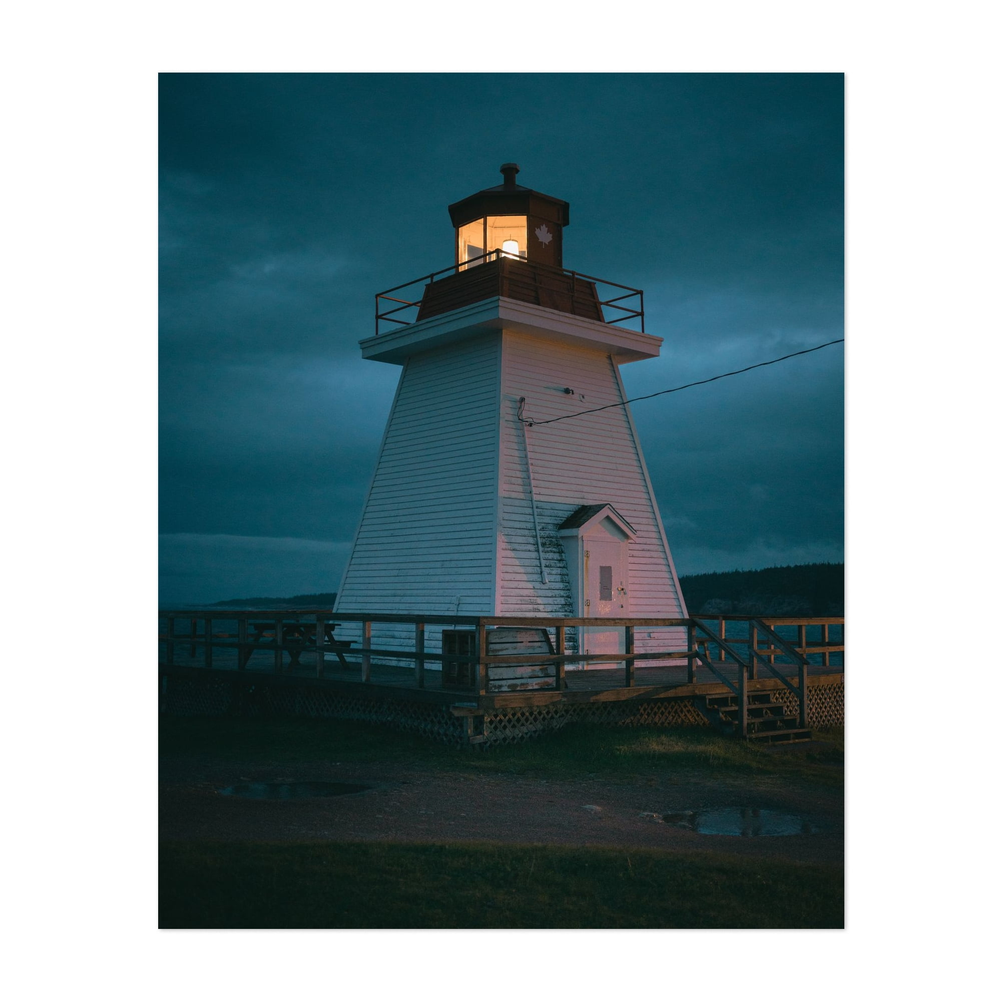 Neils Harbour Lighthouse - Neils Harbour Nova Scotia Canada Photography ...