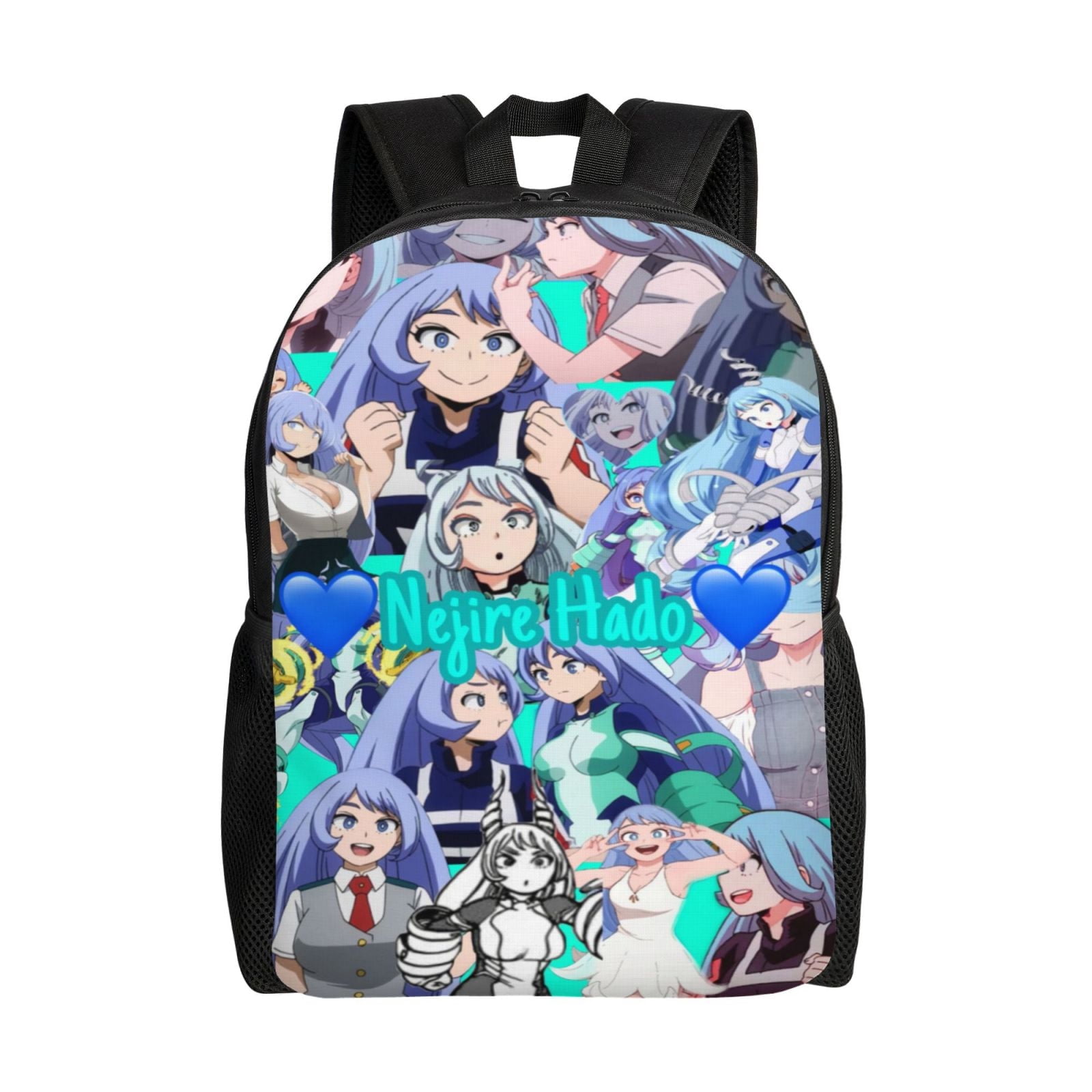 Nejire Hado Anime Backpack Cartoon Travel Bags 3D Printed Casual ...