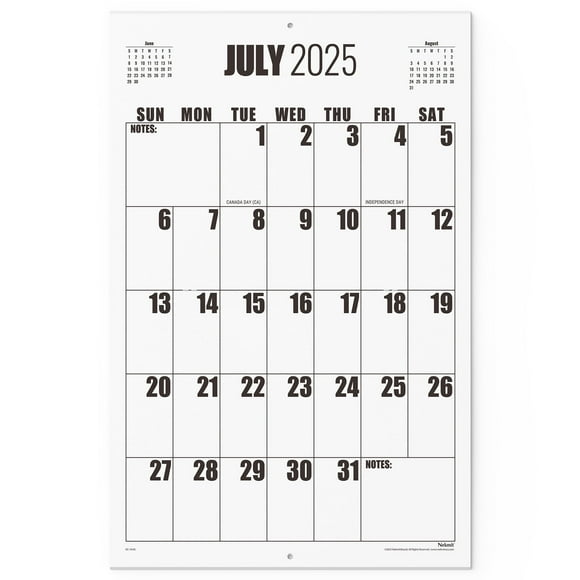 2025 Calendars in Calendars by Year - Walmart.com