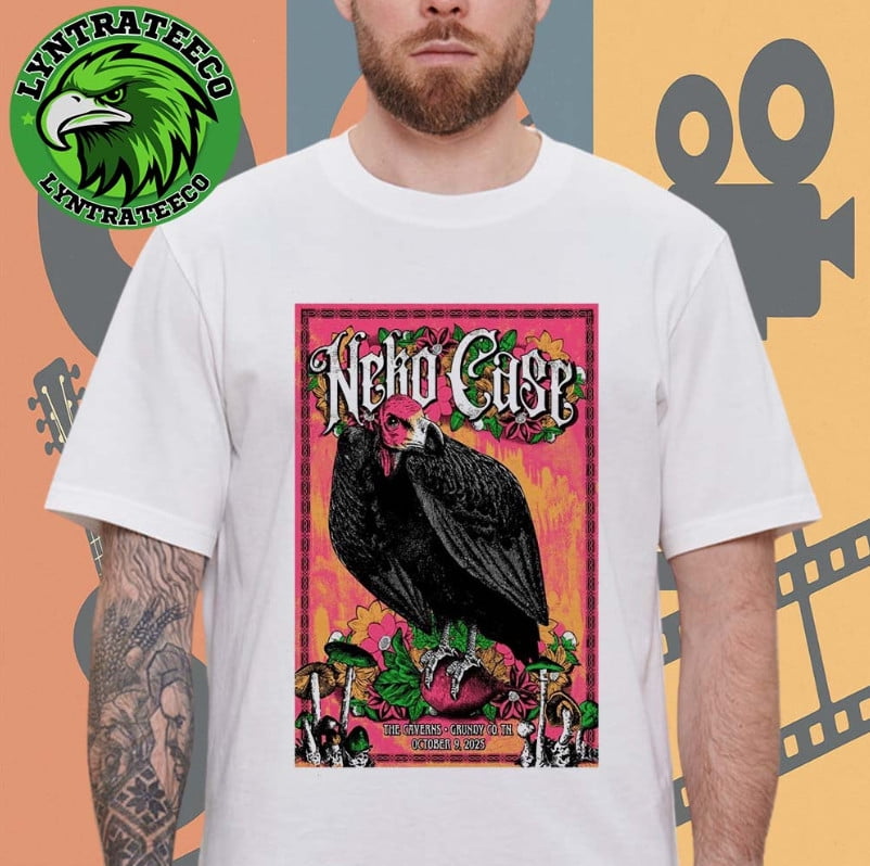 Neko Case At The Caverns In Grundy Co Tn On Oct 09 2025 Unisex T-Shirt ...