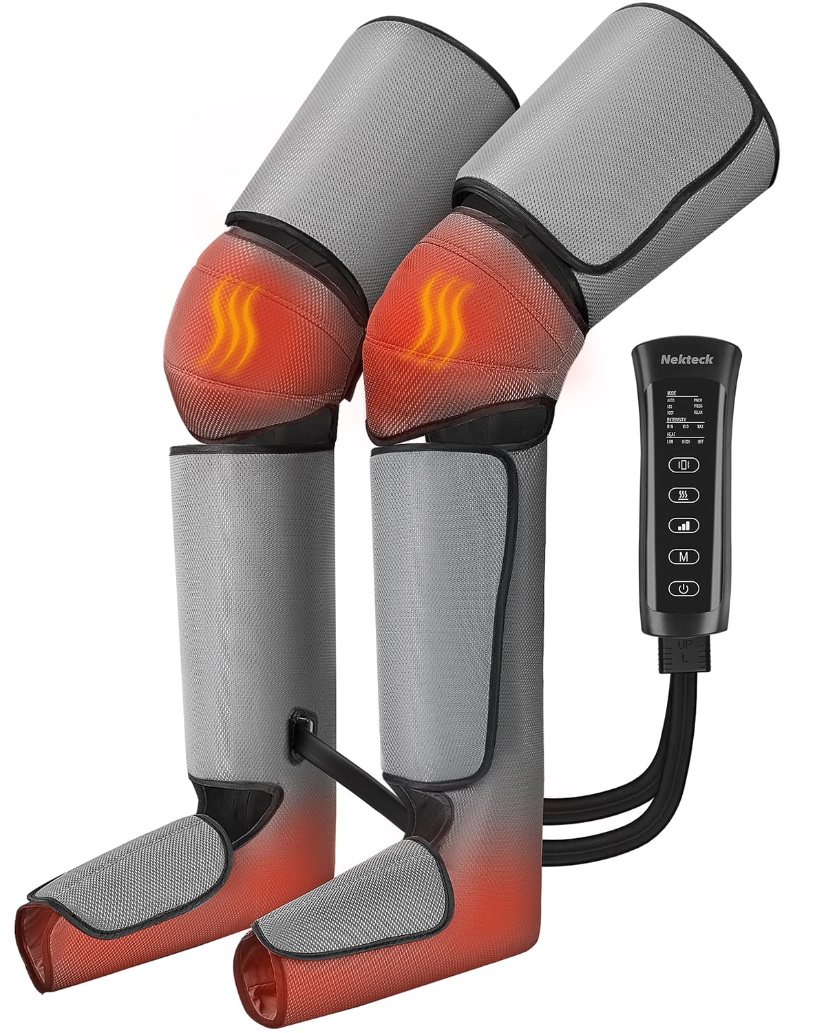 Nekteck Leg Massager for Circulation and Pain Relief, Air Compression ...
