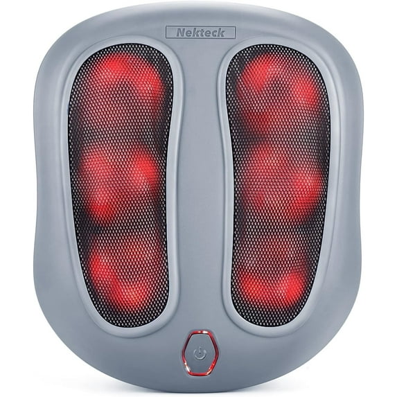 Nekteck Shiatsu Foot Massager, Electric Kneading Machine, Built-in ...