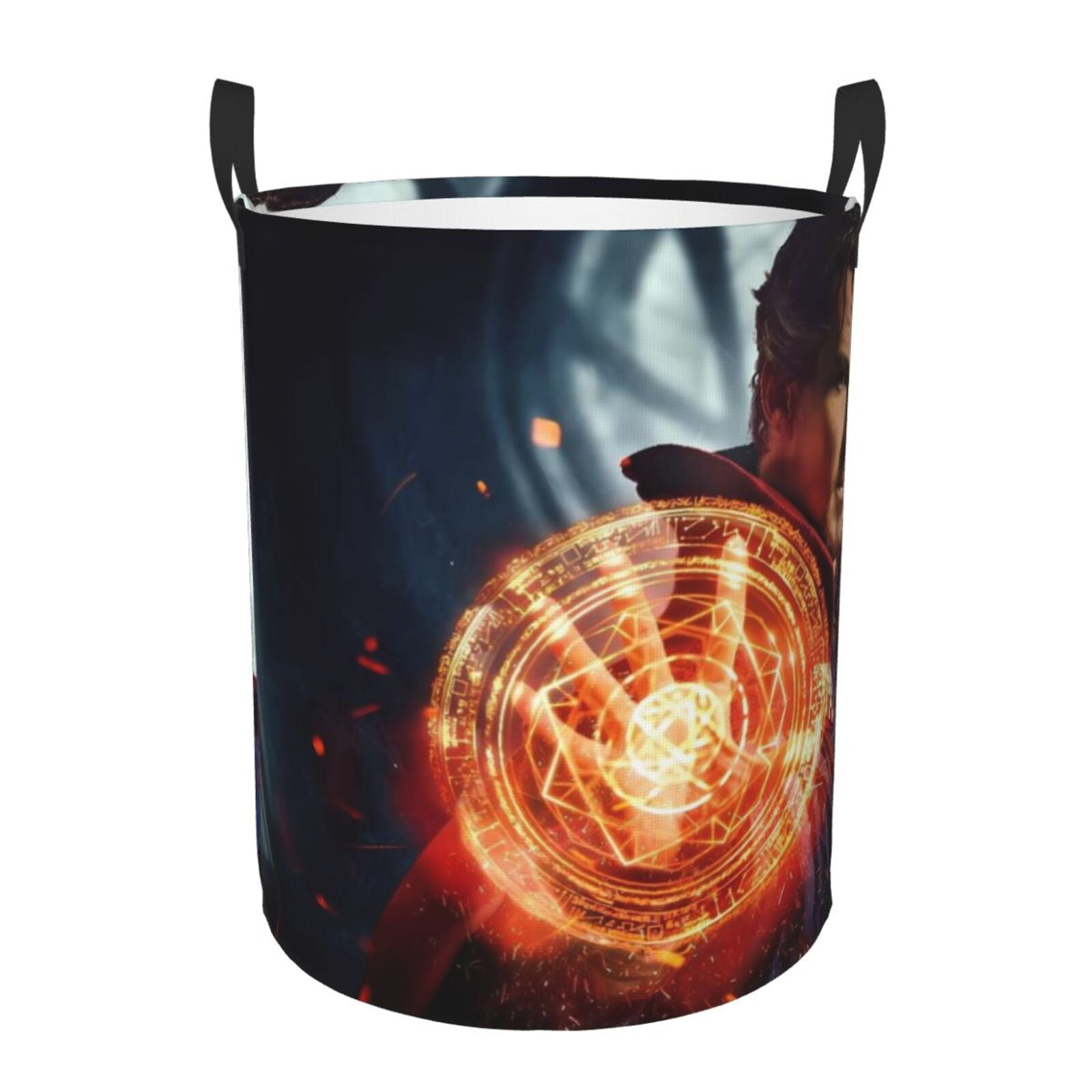 Nelaau Doctor Strange (1) Print Round Dirty Clothes Bag, Waterproof ...