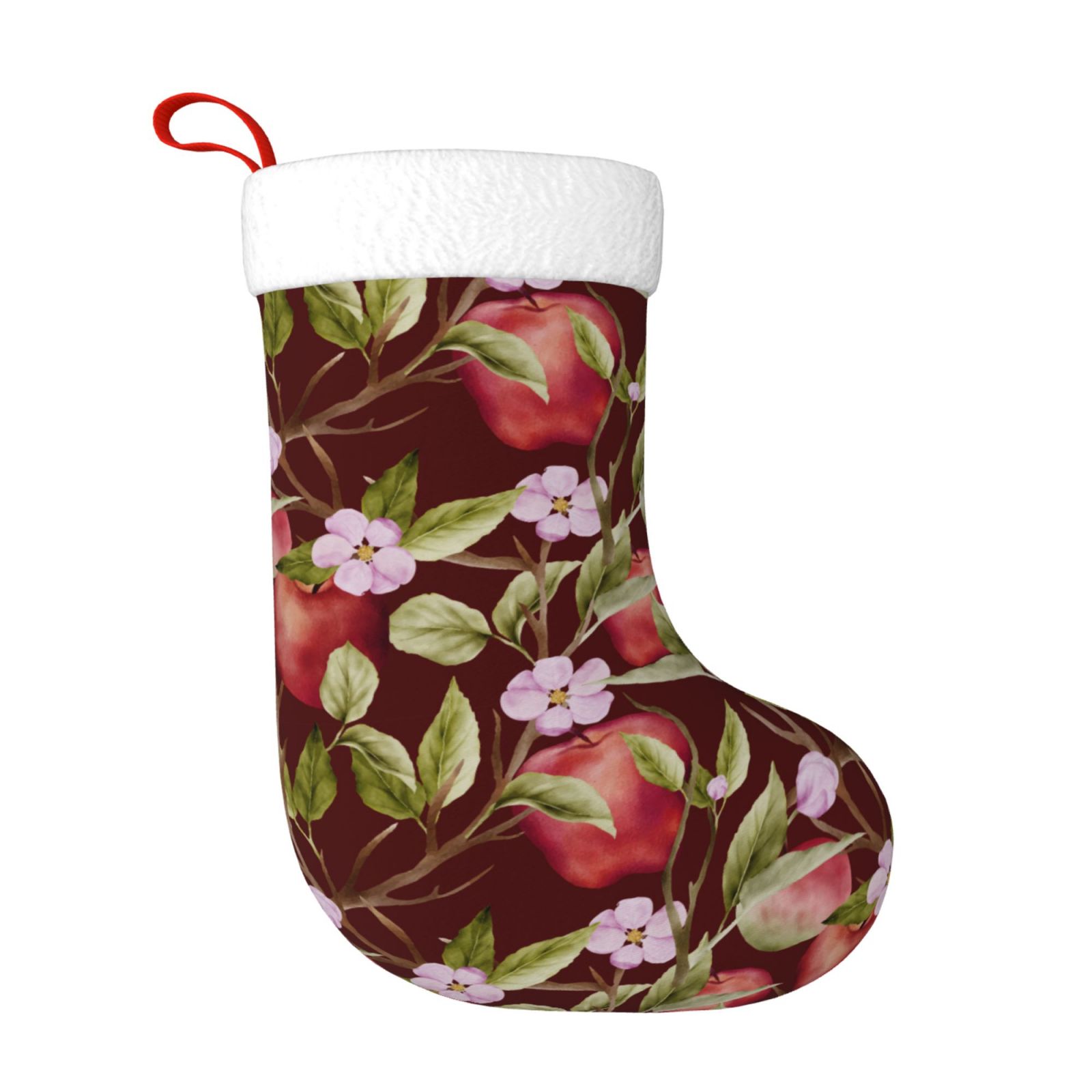 Nelaau Leaf And Fruit for Christmas Decorative Stockings, 11x17.7 ...