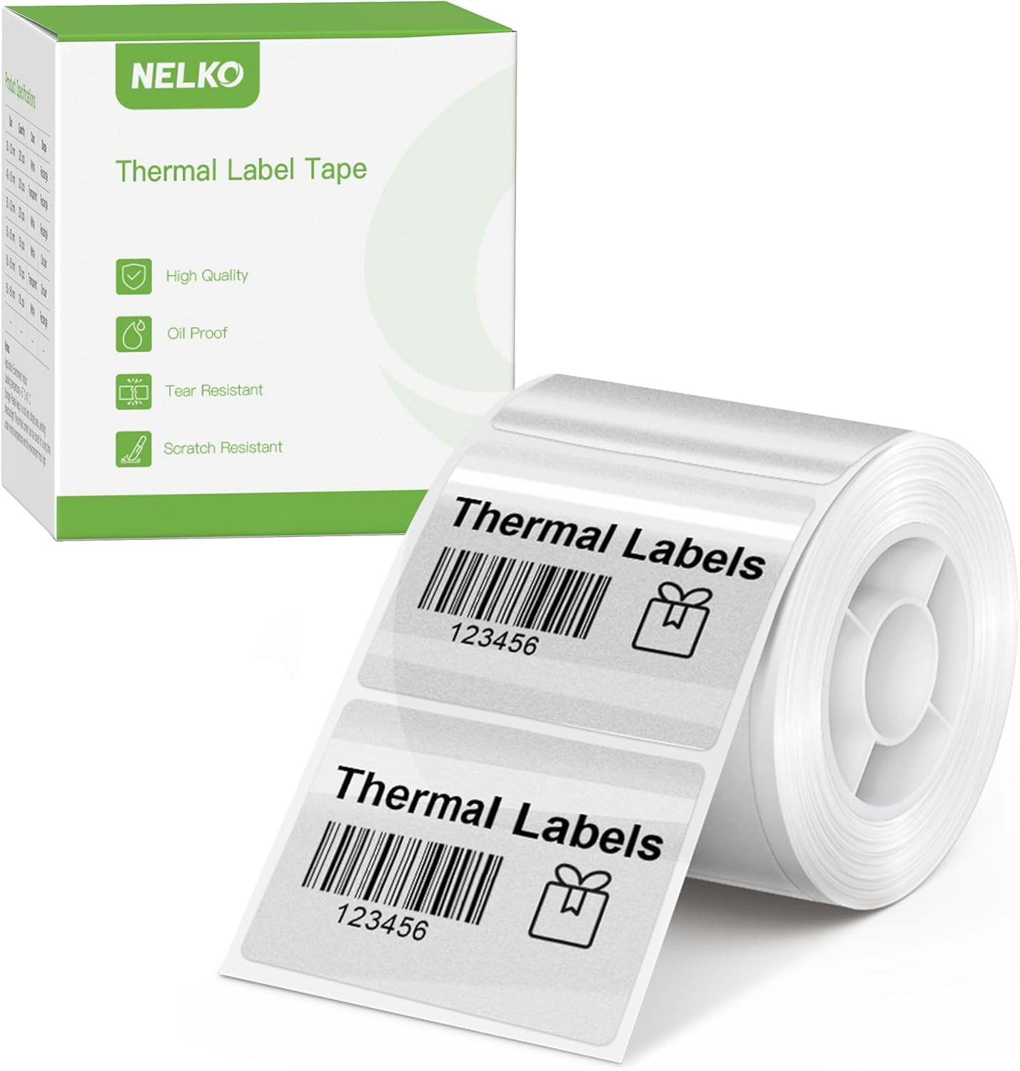 Nelko Thermal Labels PM220 Label Maker, 1.57'' x 1.18'' (40x30mm ...