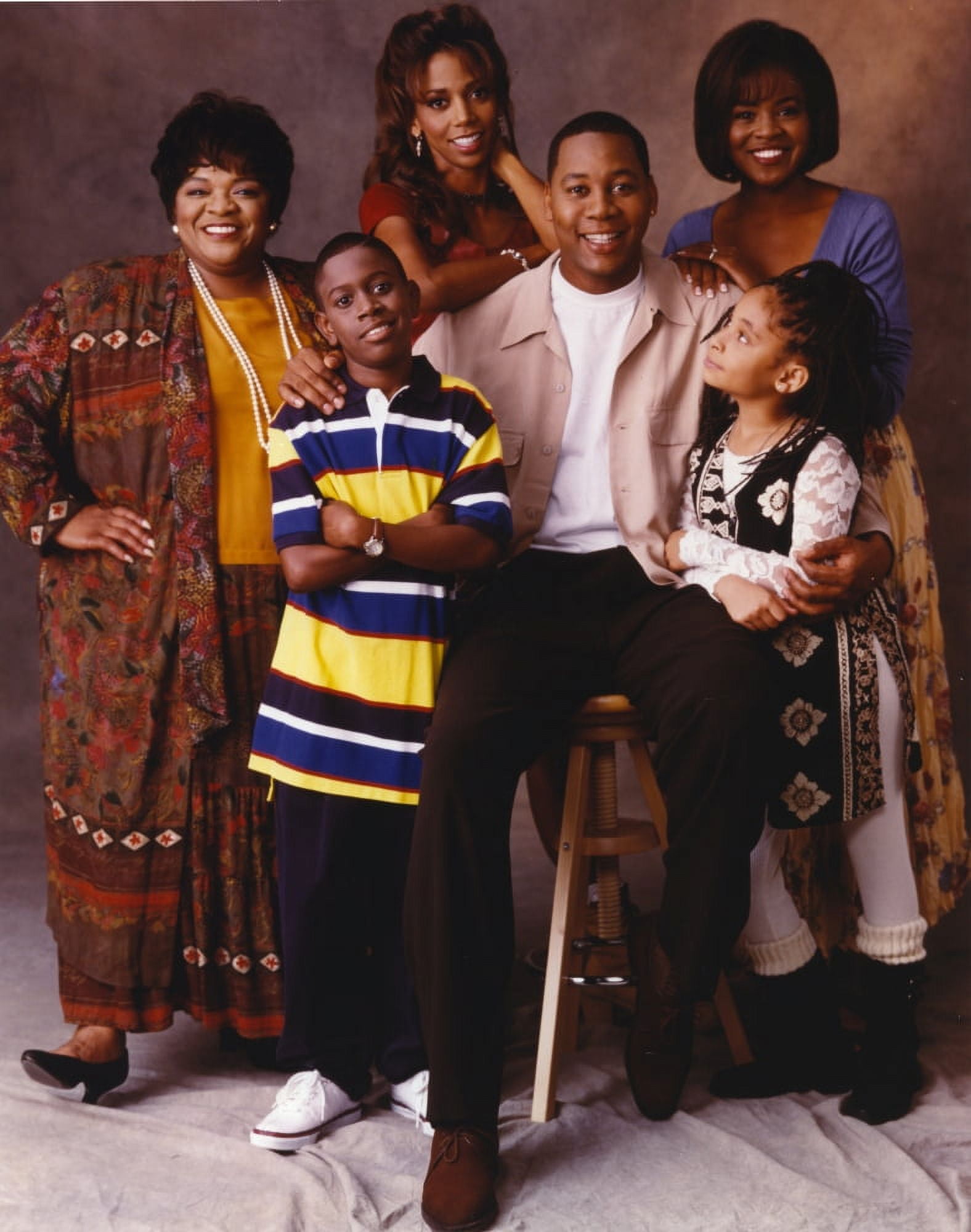 Nell Carter Family Portrait in Brown Background Photo Print (24 x 30 ...