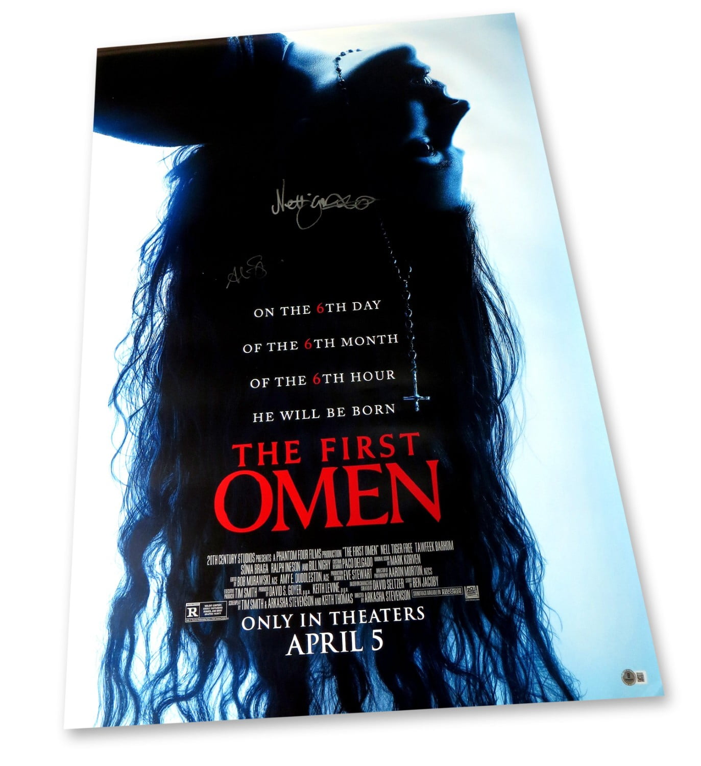 Nell Tiger Free Arkasha Stevenson Autographed 27X40 Poster The First ...