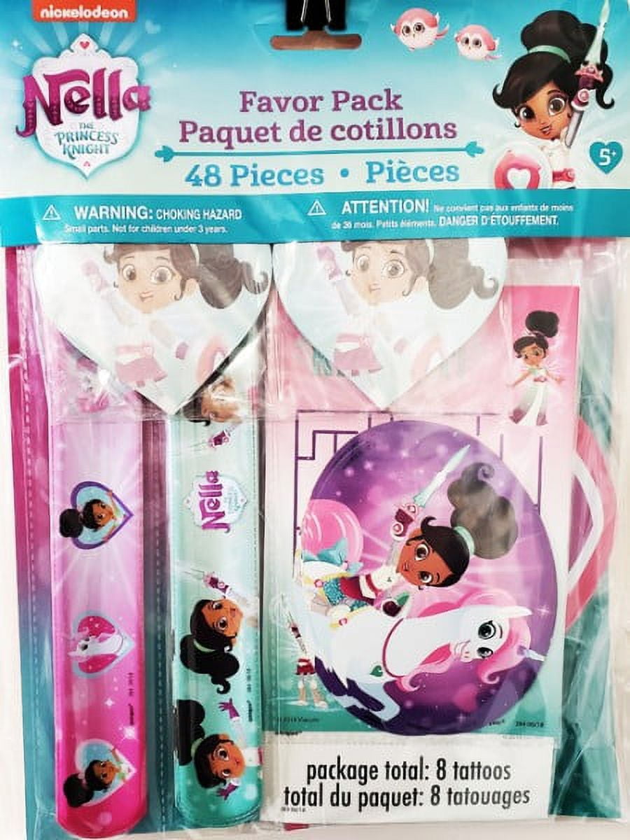 Nella the Princess Knight Favor Pack (48pc) - Walmart.com