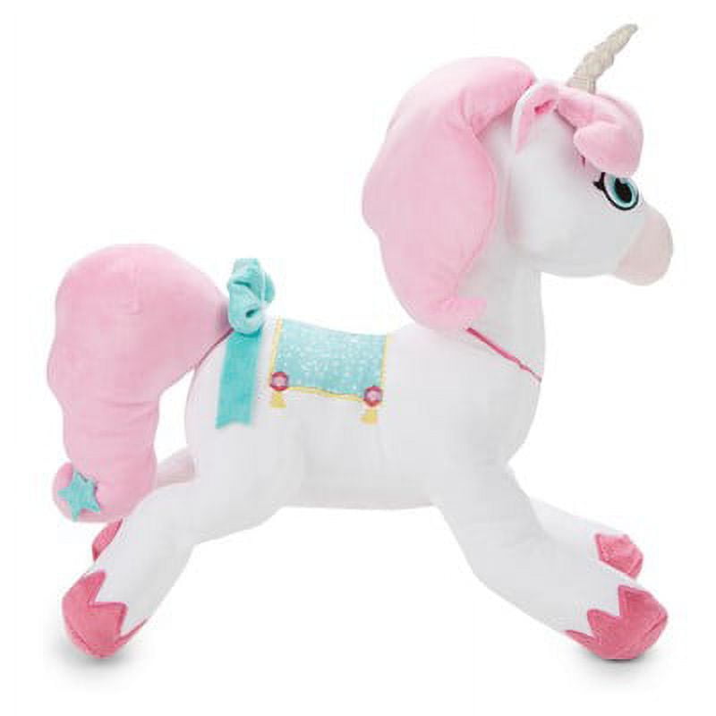 Nella the Princess Knight Knight Trinket Cuddle Pillow, White/Pink ...