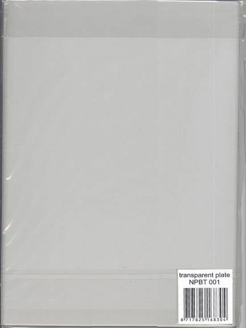 Nellie's Choice A4 Transparent Shim Plate (5mm) for the PressBoss PRO ...