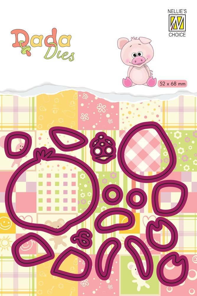 Nellie's Choice Dada Dies Fam Animals Pig - Walmart.com