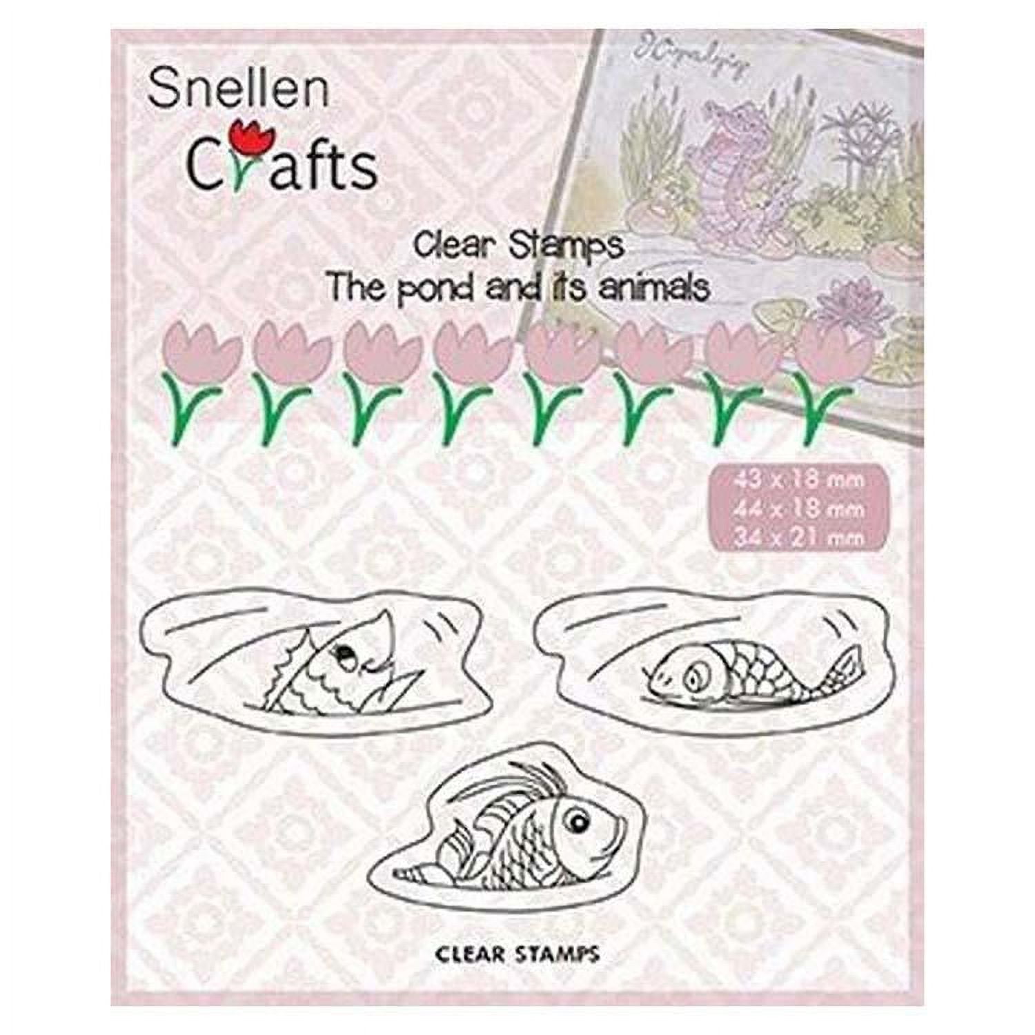 Nellie's Choice Snellen Crafts Clear Stamp Fish - Walmart.com