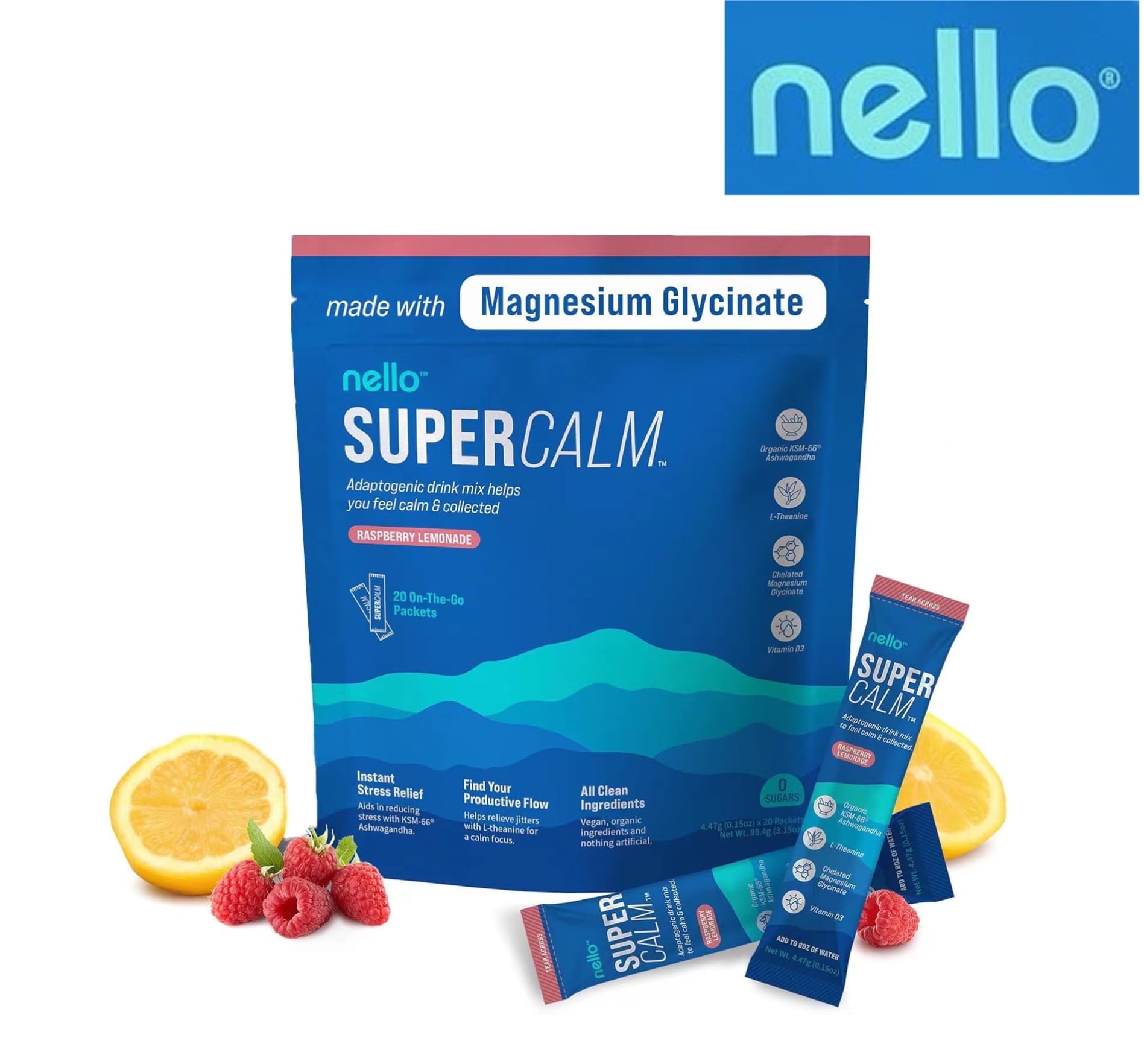 Nello Supercalm Powdered Drink Mix, V N - Walmart.com