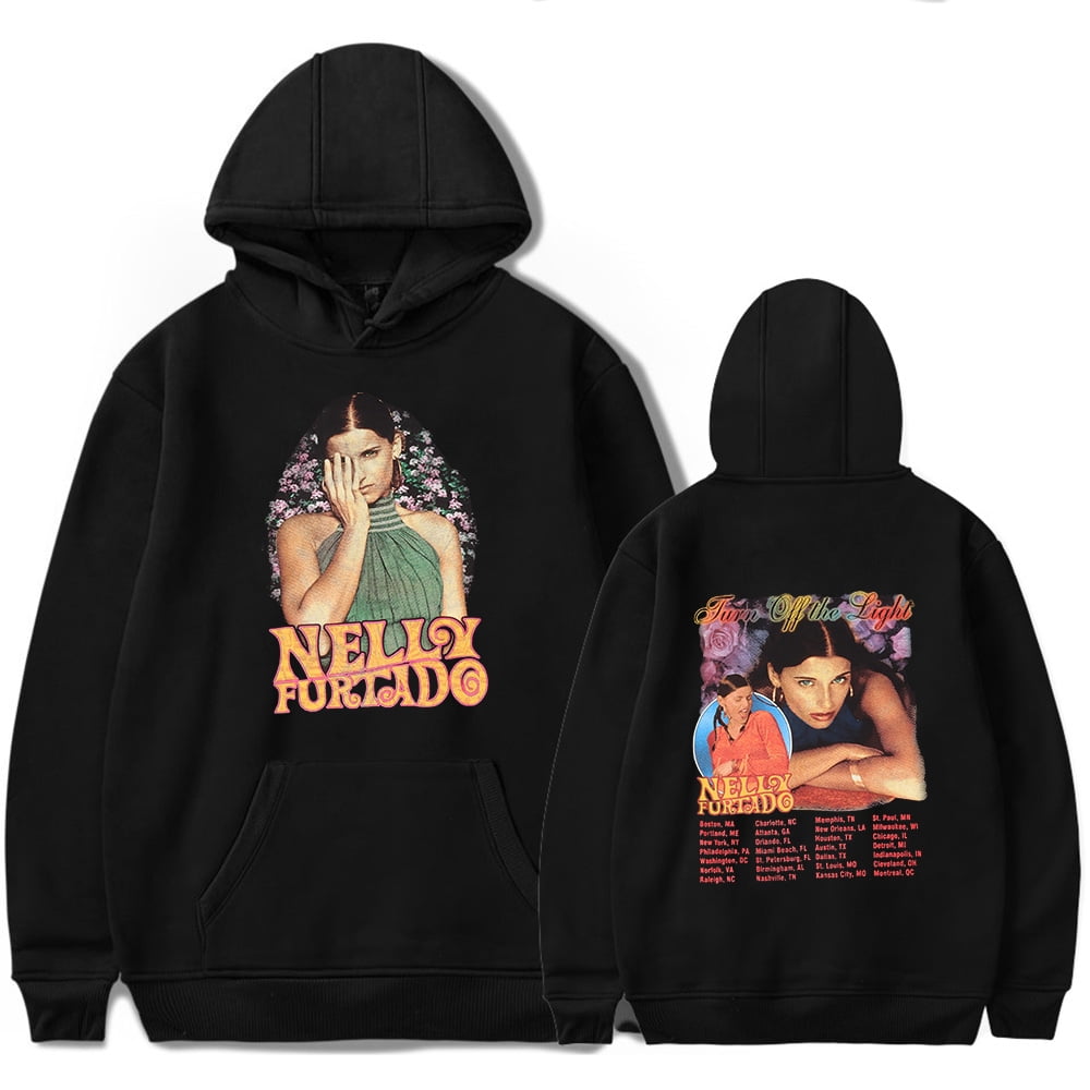 Nelly Furtado Turn Off The Light Tour Merh Hoodies Popular Graphics ...