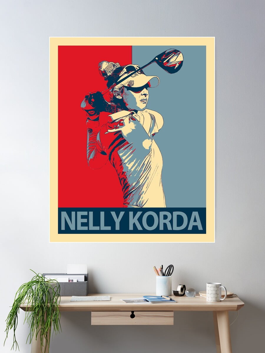 Nelly Korda Hope Poster 2022 Poster Wall Art, Modern Wall Decor For ...