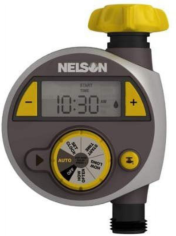 Nelson 10 Pack Single Outlet Hose Faucet Water Timer - Walmart Business Supplies