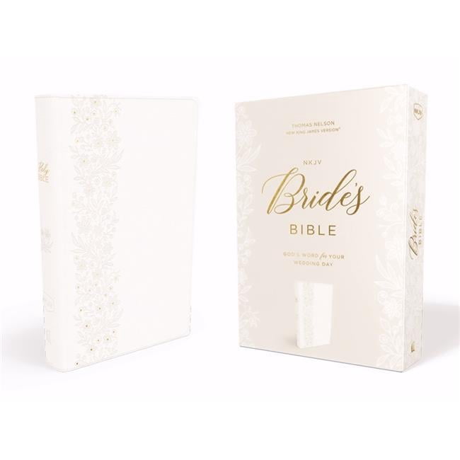 Nelson Bibles 134730 NKJV Brides Bible - Comfort Print, White ...