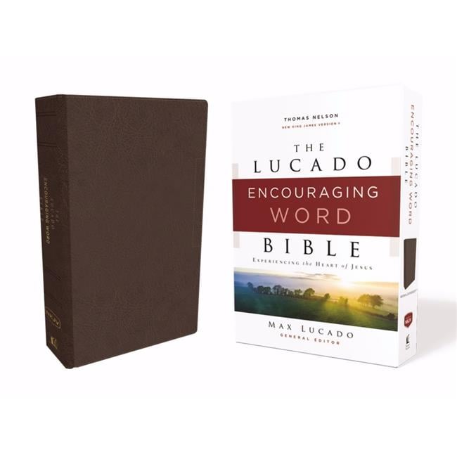 Nelson Bibles 148481 NKJV Lucado Encouraging Word Bible - Comfort Print ...