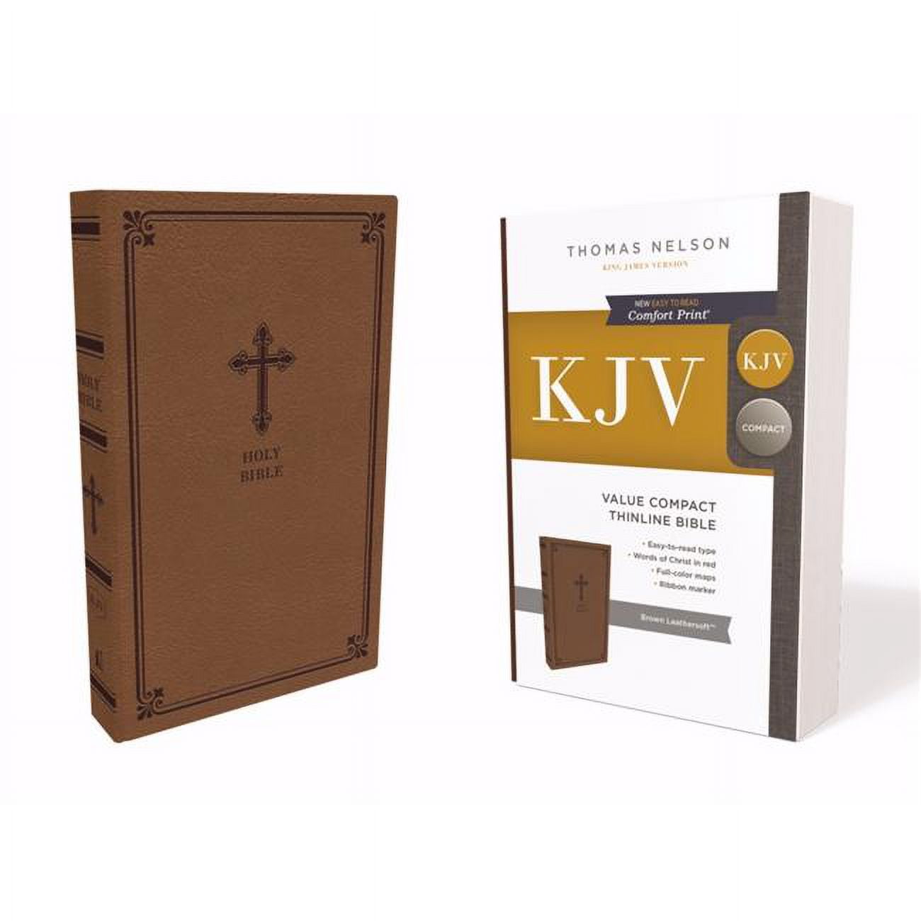 Nelson Bibles KJV Value Thinline Bible - Compact - Comfort Print ...