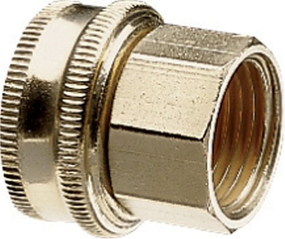 Nelson Brass Double Female Pipe to Hose Connector Fitting - 3/4" NPT X ...