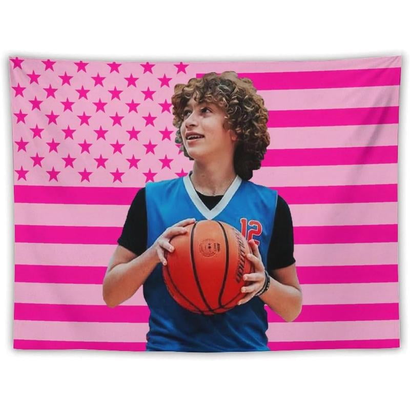 Nelson Celebrity and Decorations Stuff American Pink Flags Wall Funny ...