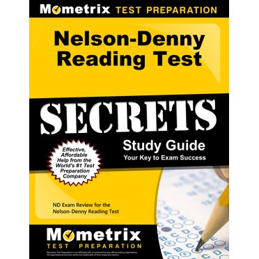 Practice the Nelson Denny! Practice Test Questions for the Nelson Denny ...